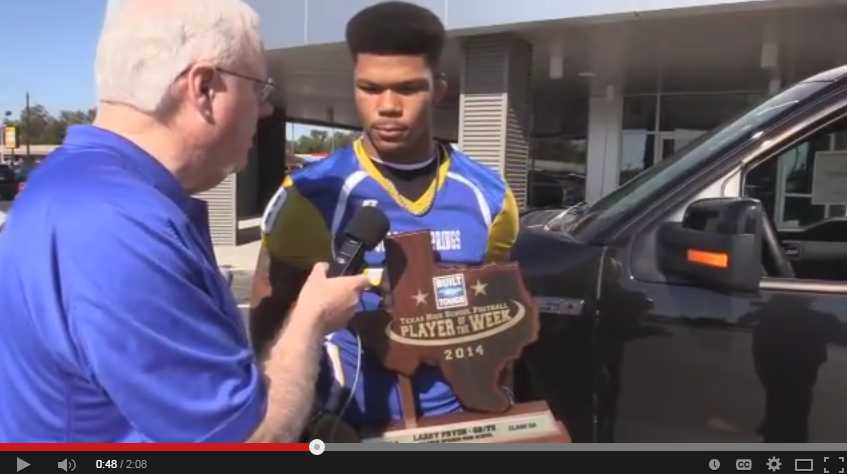 Larry Pryor Named Ford Built Tough Player of the Week - Ksst Radio