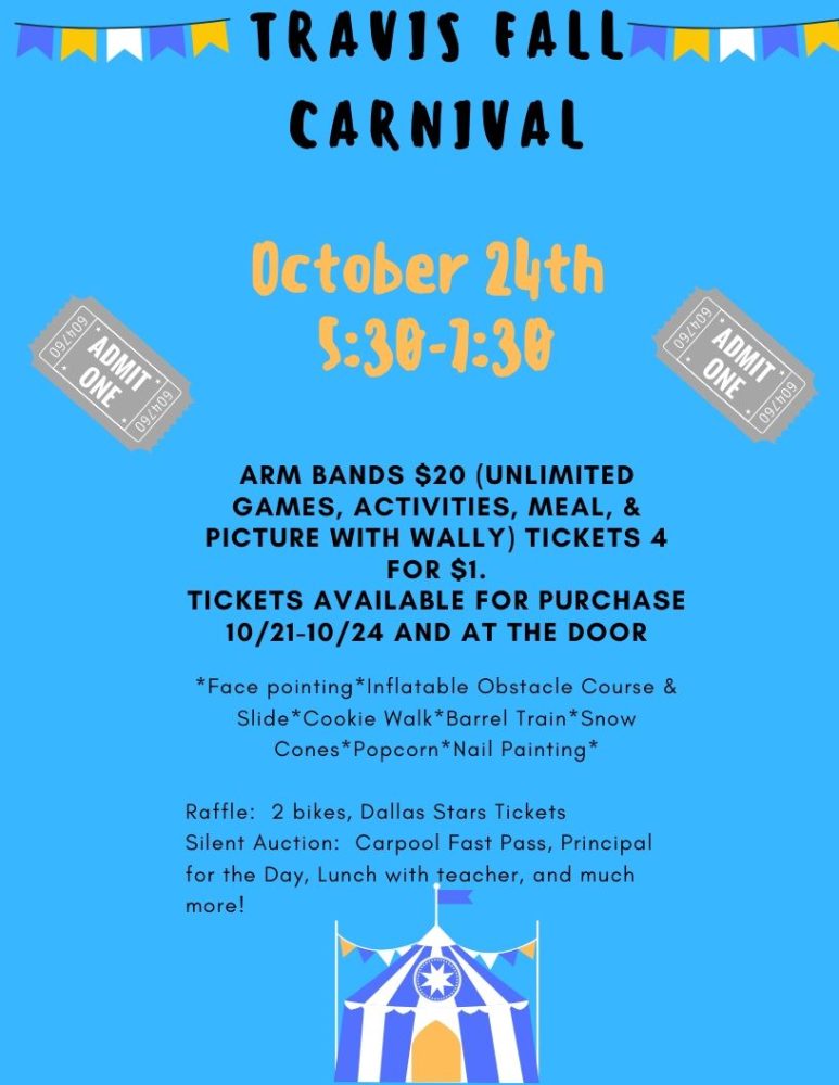 Travis Primary To Host Fall Carnival Oct. 24 - Ksst Radio
